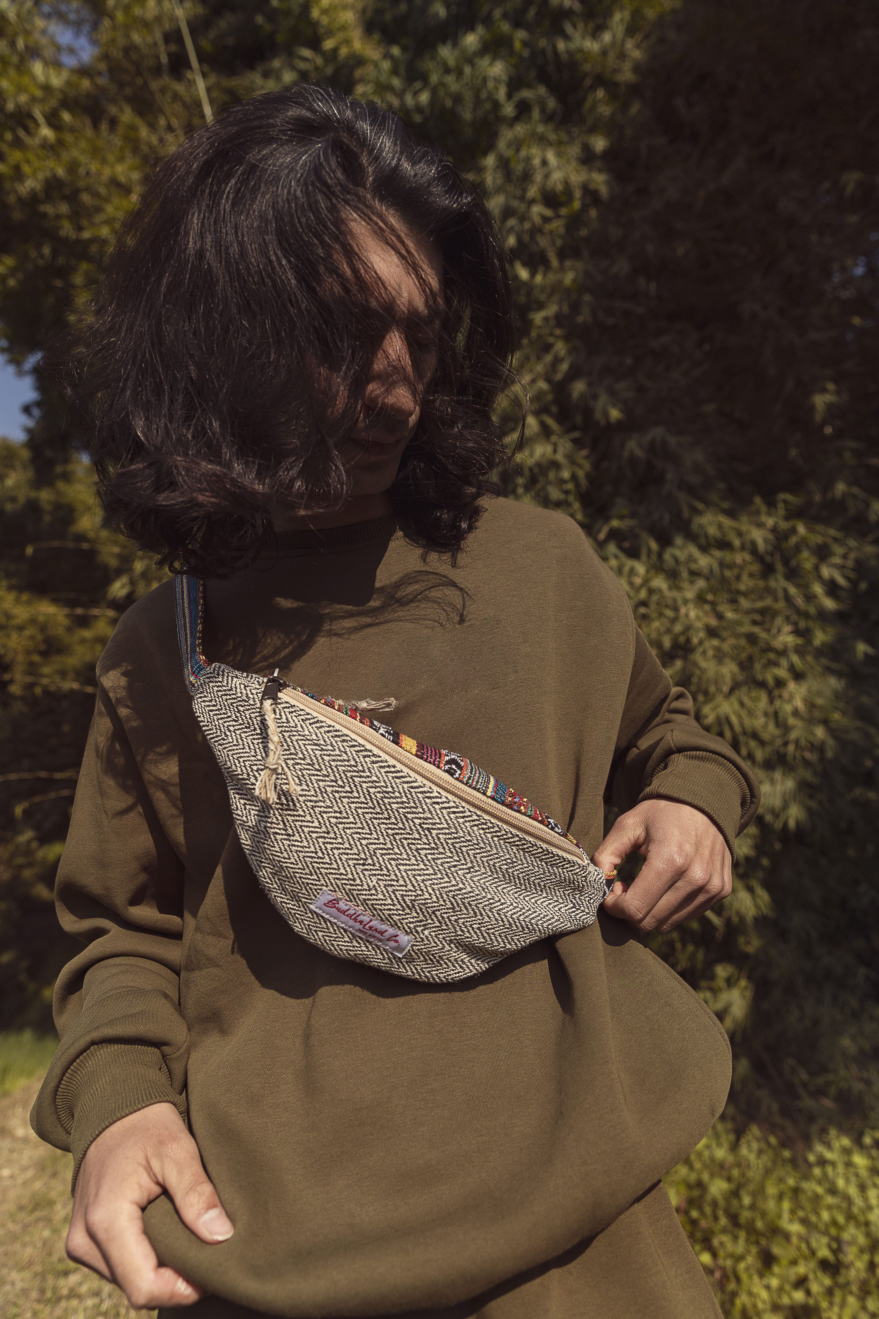 Fanny Packs & Hemp Sling Bags - Men & Women | Hemp Waist Bags Online – BuddhaLand Co.